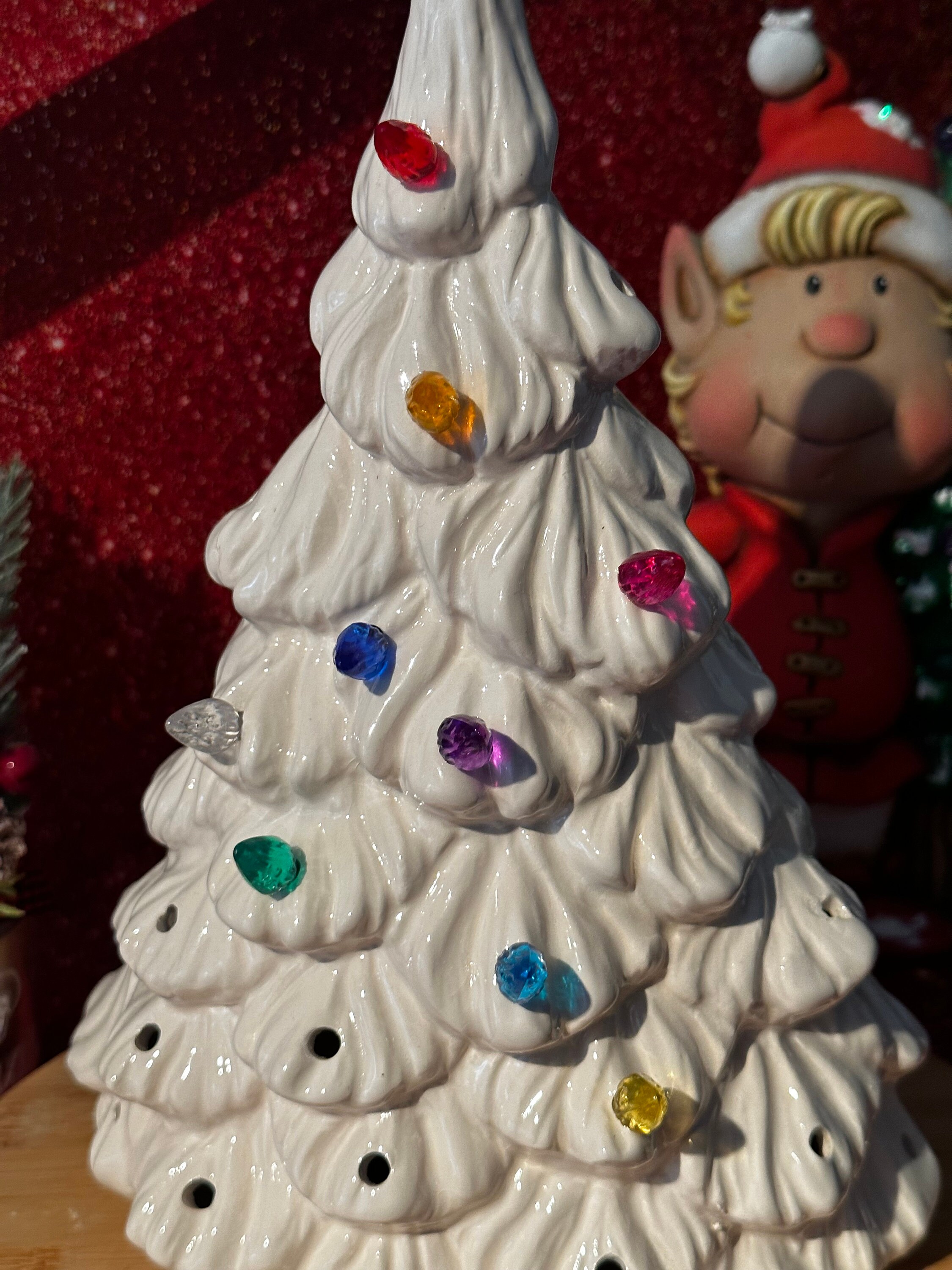 Large Twist Lights, Individual Light or Multipack, Ceramic Tree Lights ...