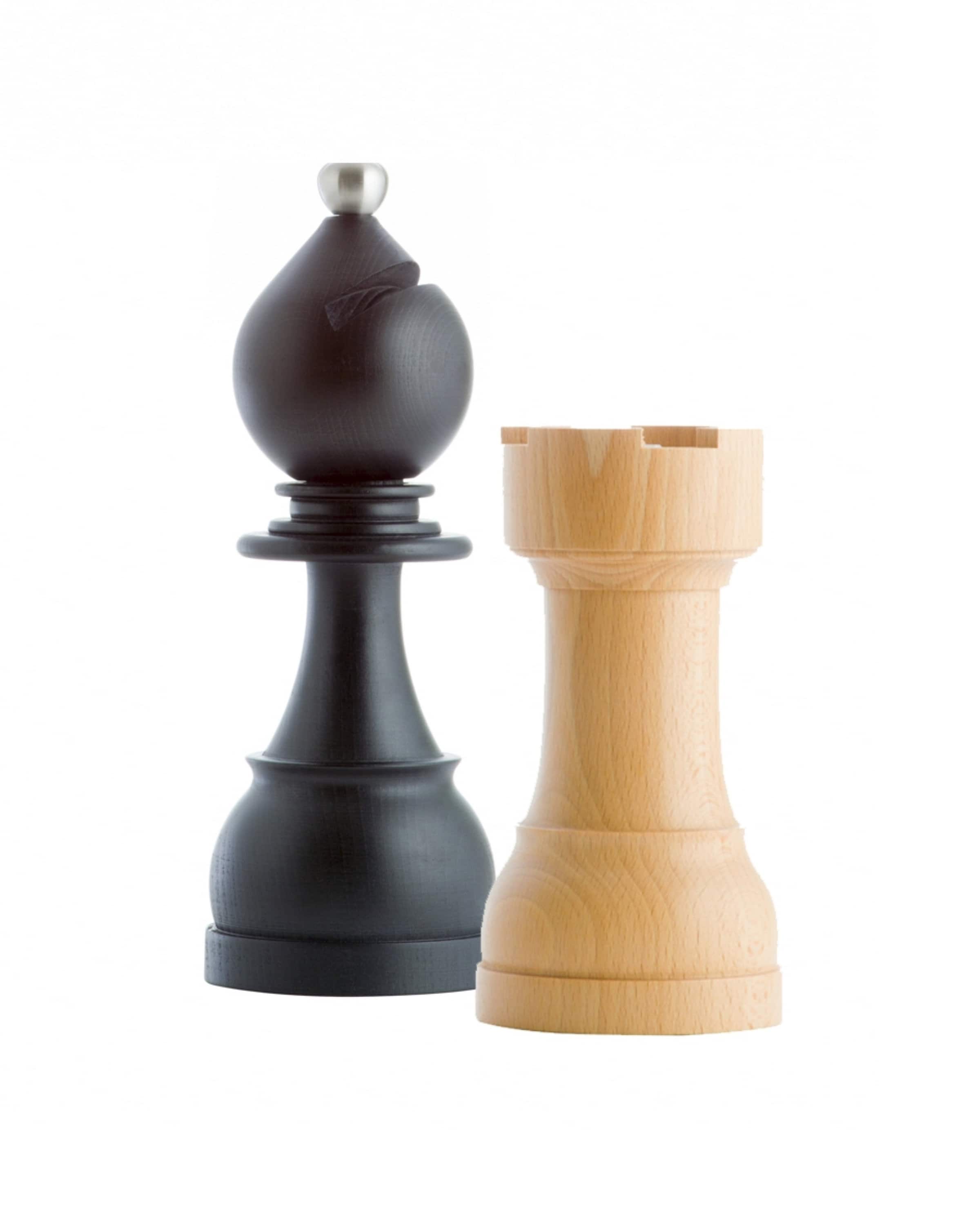 Millstone Chess Piece Shaped Bishop Peppermill - Etsy UK