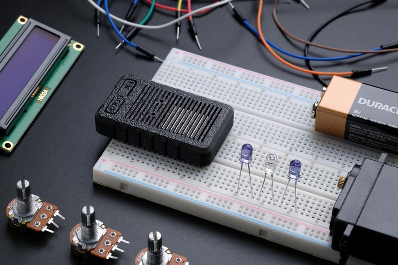 ESP32 WROOM Case (30-pin) With Snapping Lid and Access to Buttons, Pins, and Leds - Etsy