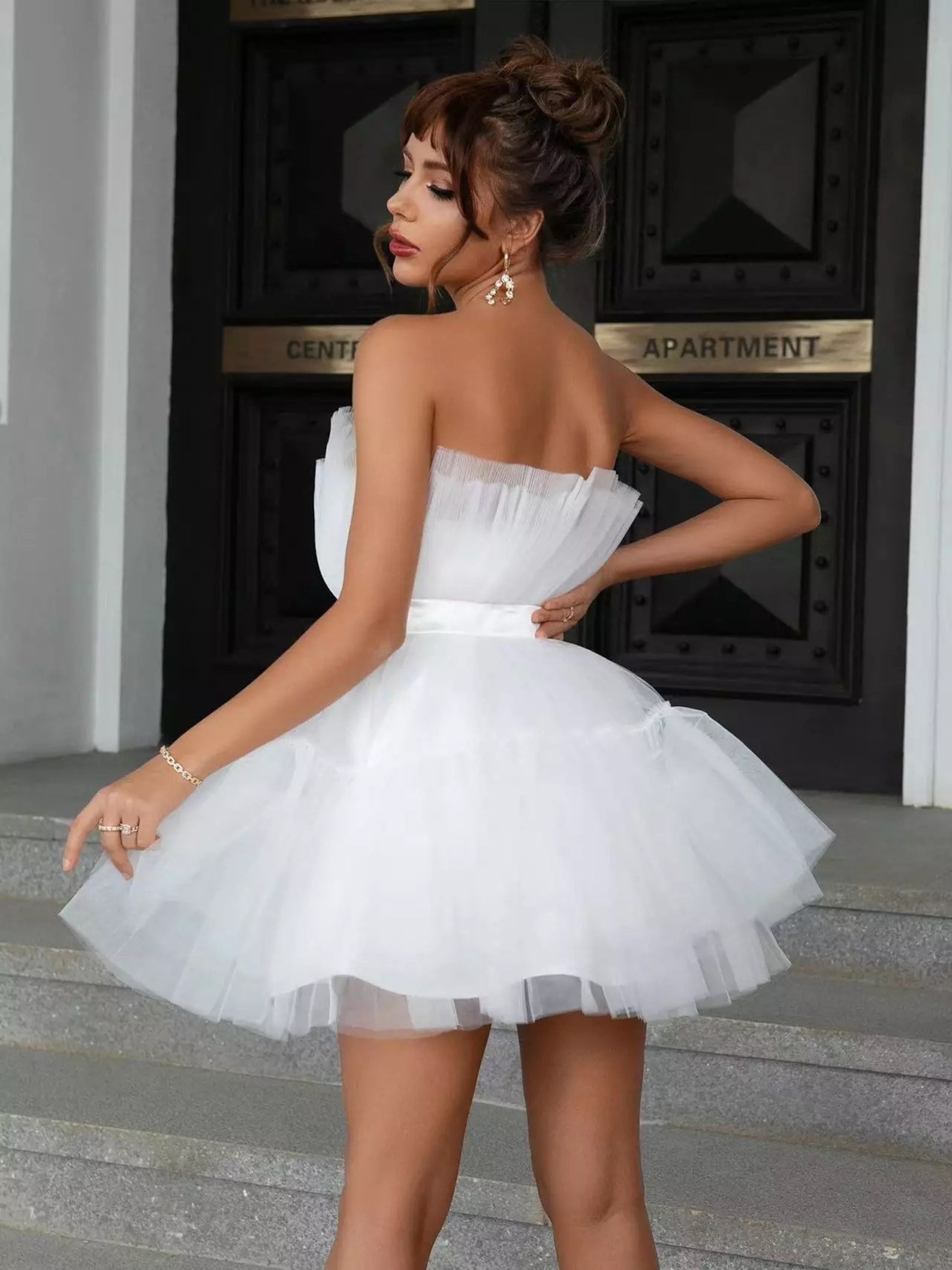 Short Layered Tulle Dress Women Tutu Dress Wedding Guest Dress - Etsy
