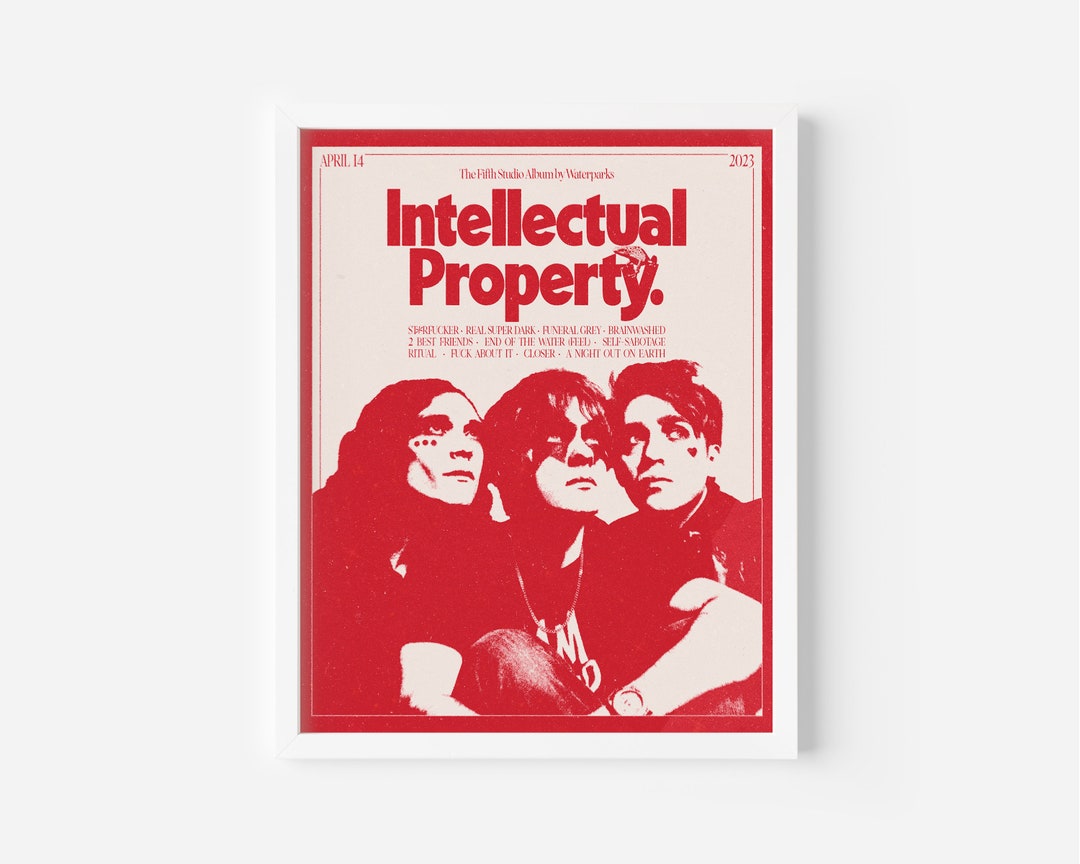 Waterparks Intellectual Property Poster - Etsy