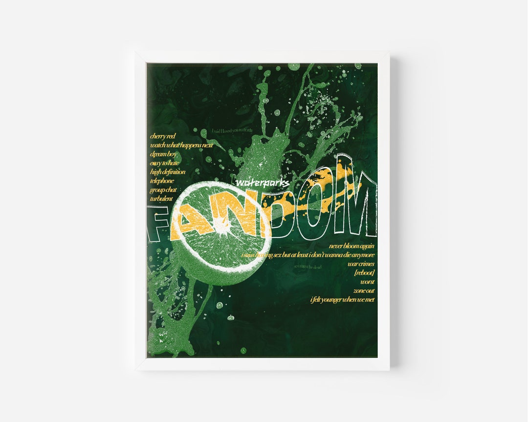 Waterparks Fandom Album Poster - Etsy