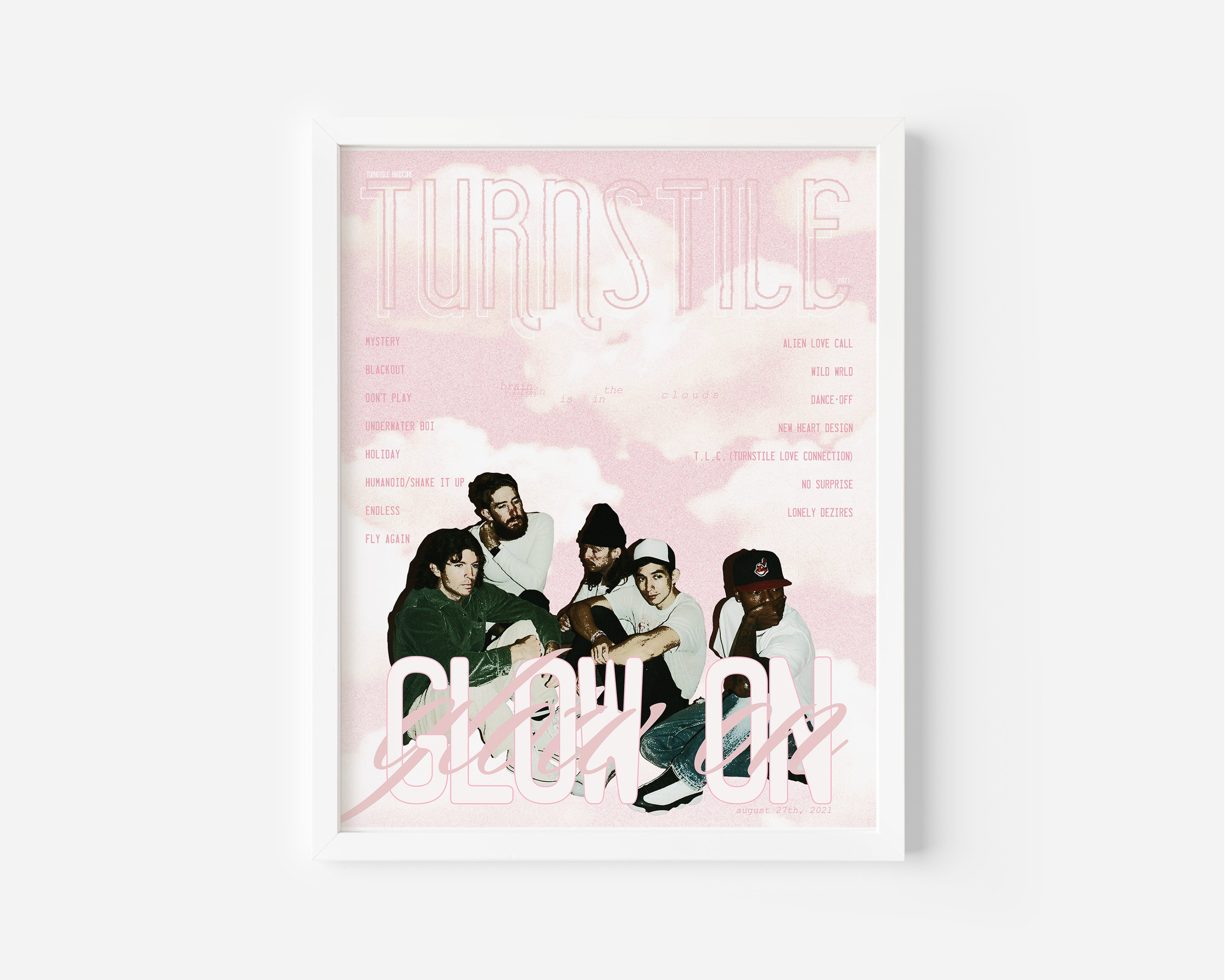 Turnstile Glow on Poster - Etsy