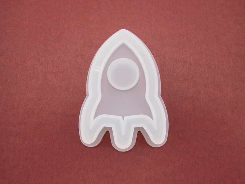 79mm Rocketship Shaker Silicone Mold, Resin Casting Mold UV Resin ...