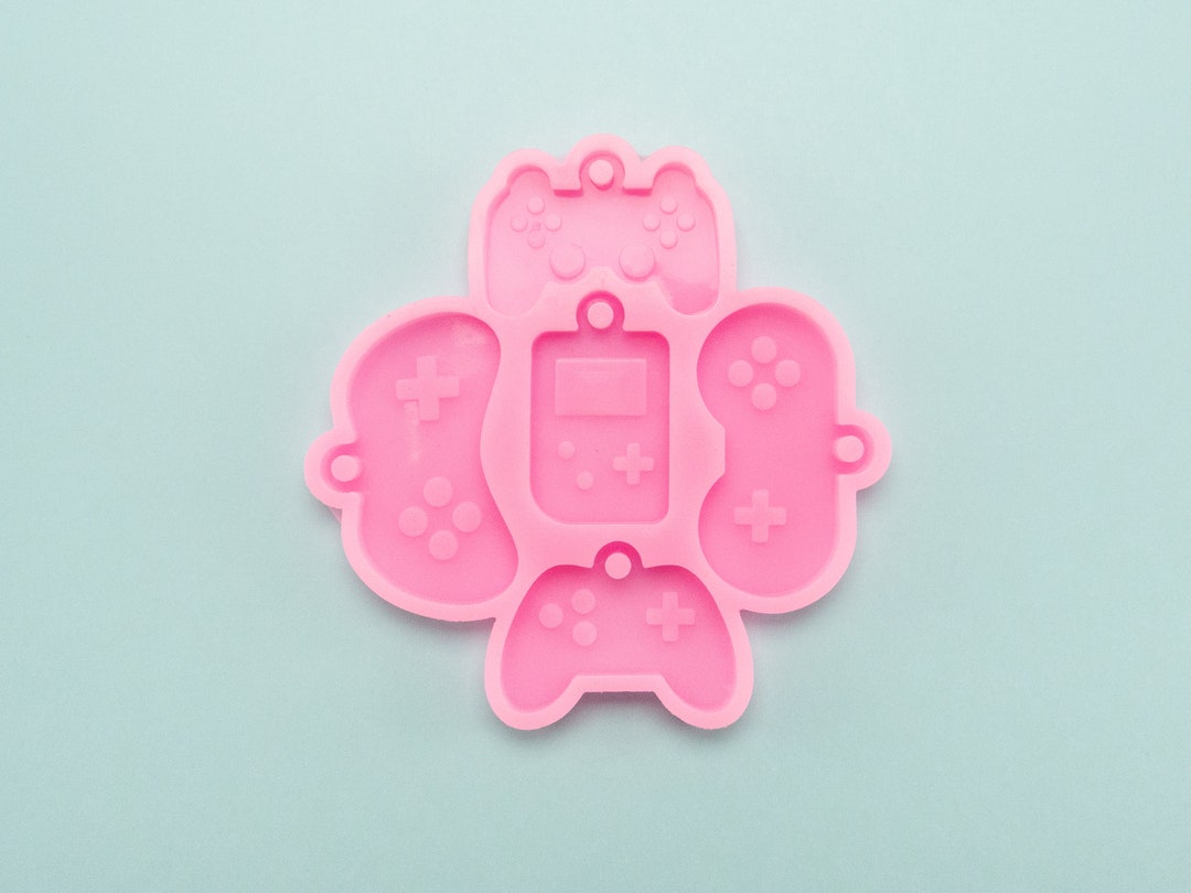 5 Cavity Assorted Gamepad Game Console Controller Pendant Charm ...