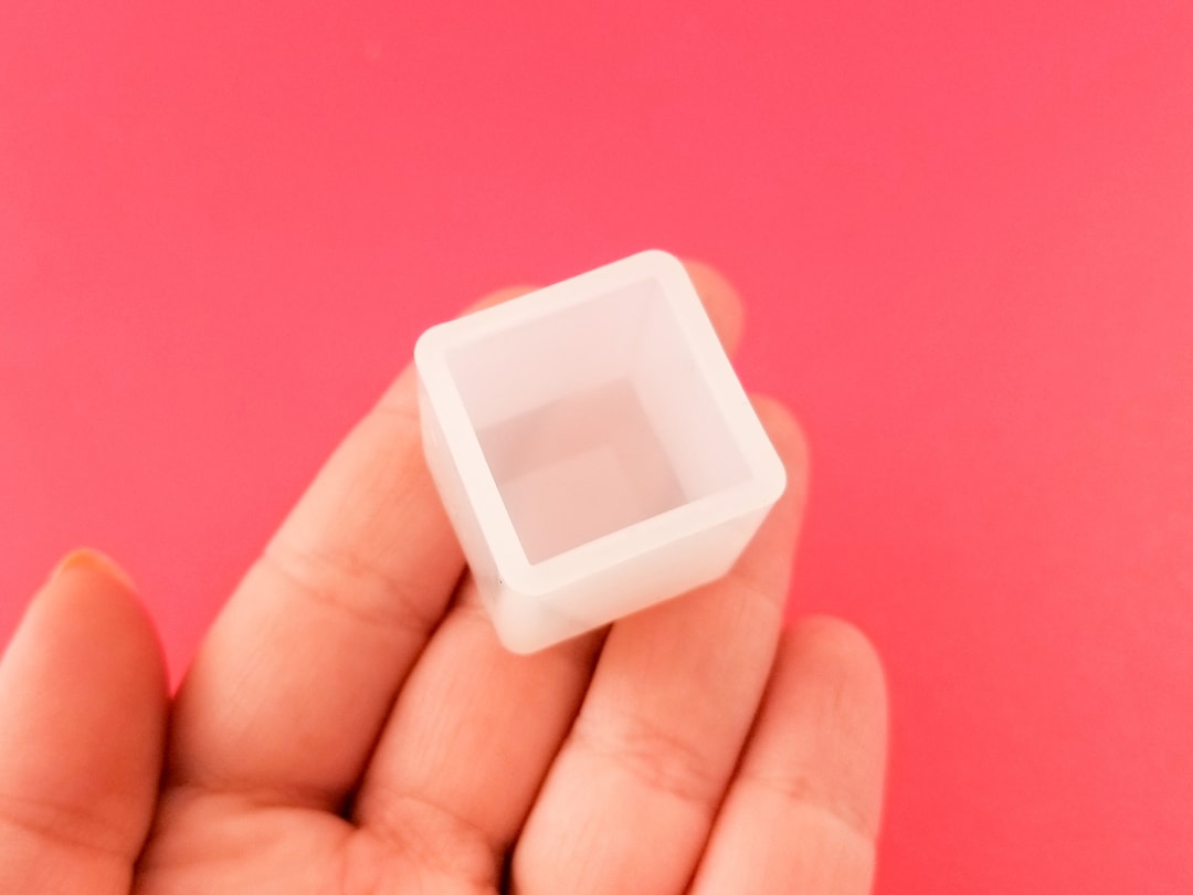20mm Square Cube Shaped Silicone Mold, Kawaii Casting Mold for UV Resin ...