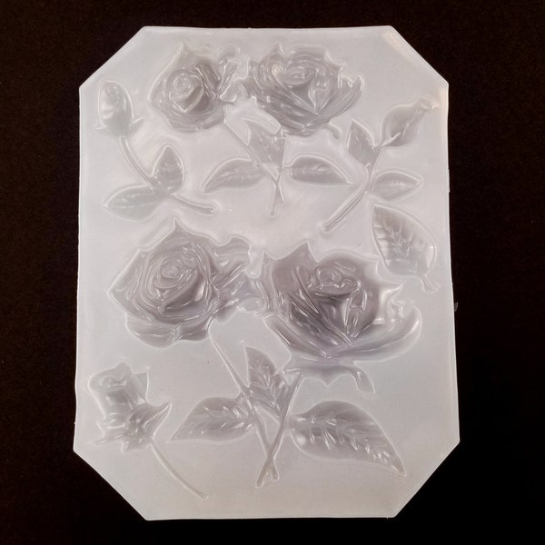 Rose Mold - Etsy