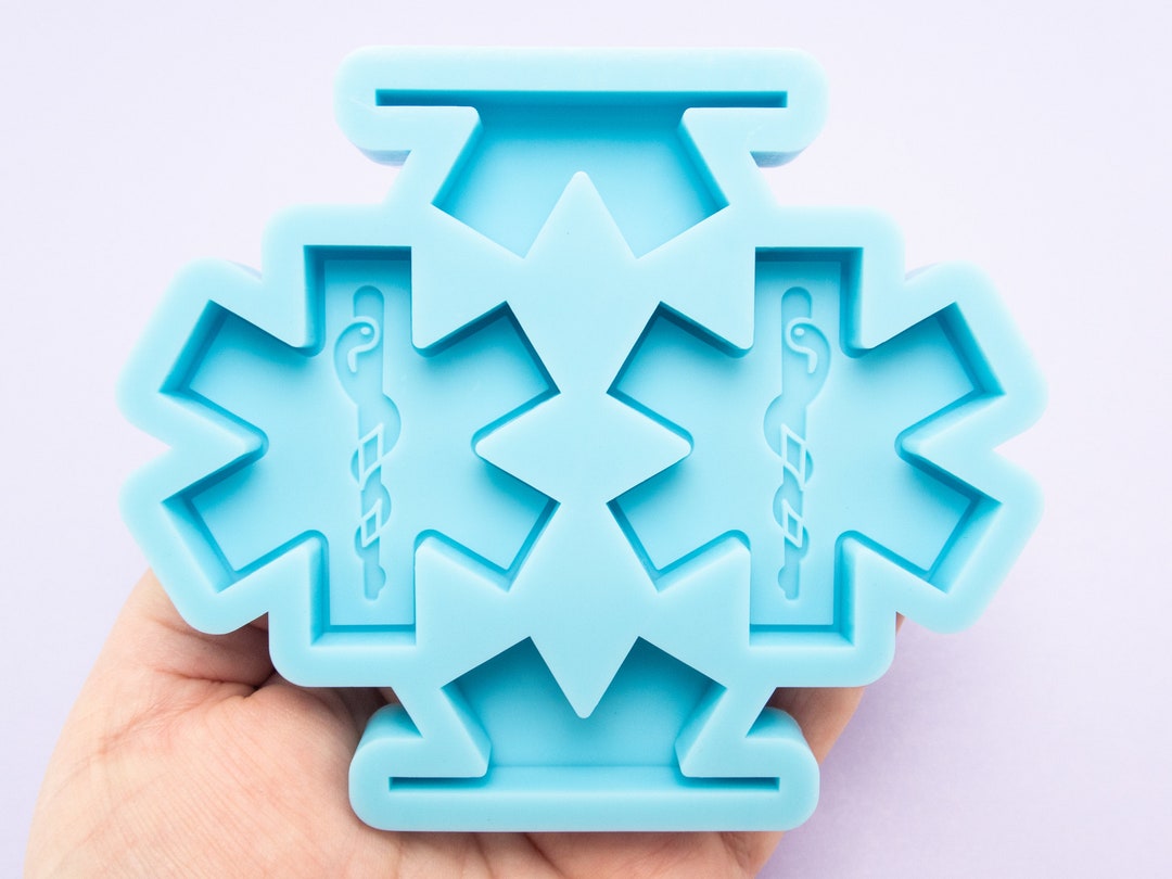 50mm Symbol of Life Straw Topper Silicone Mold, Resin Casting Mold for ...