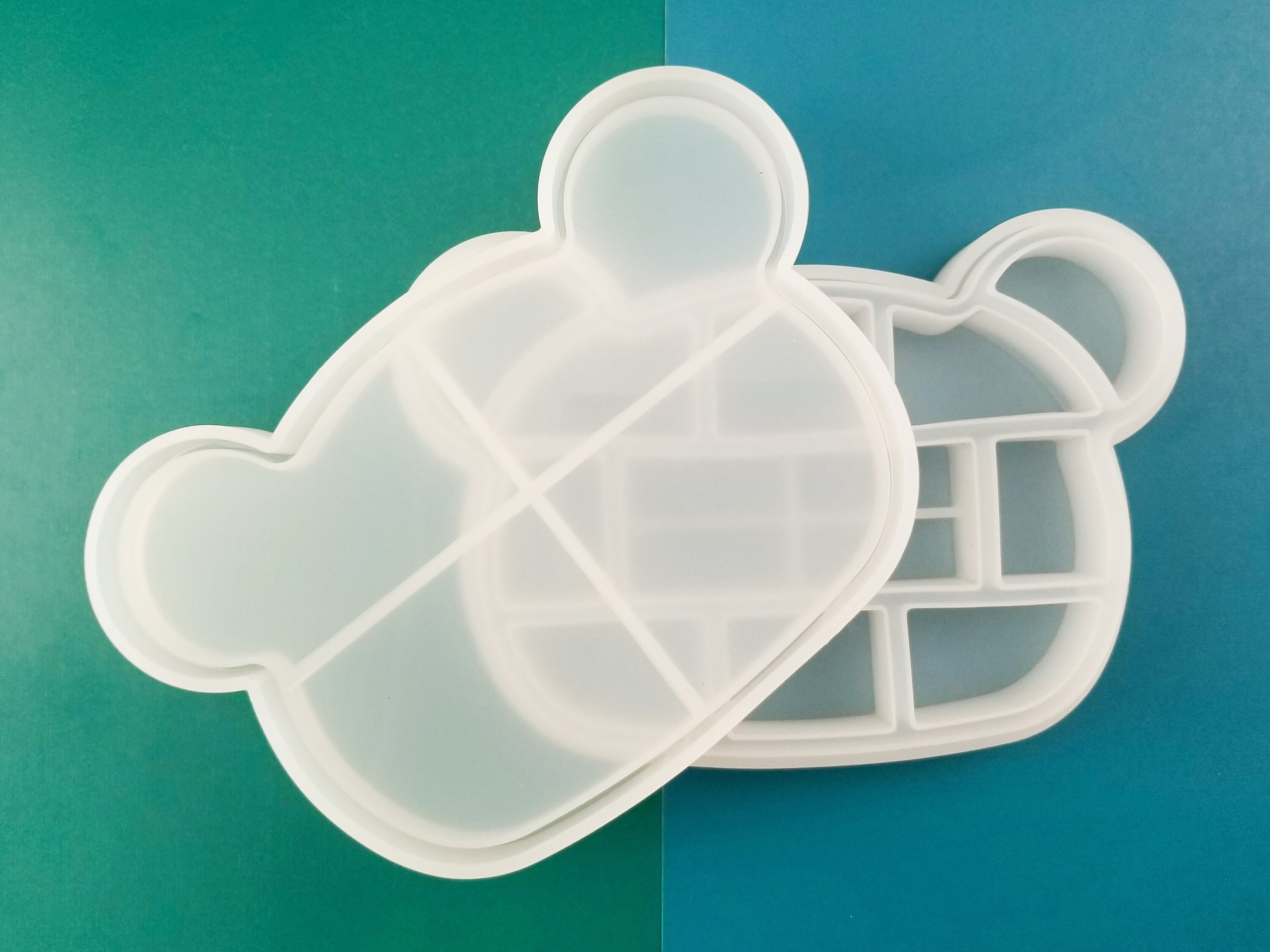 Huge Bear Shaped Box Silicone Mold with Lid Kawaii Casting | Etsy