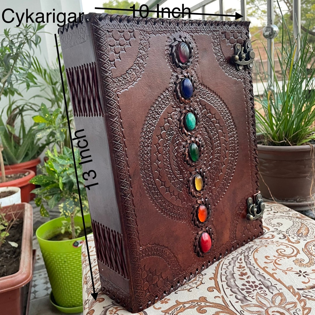 600 Pages Leather Journal, Thick Journal, Handmade Journal, Leather ...