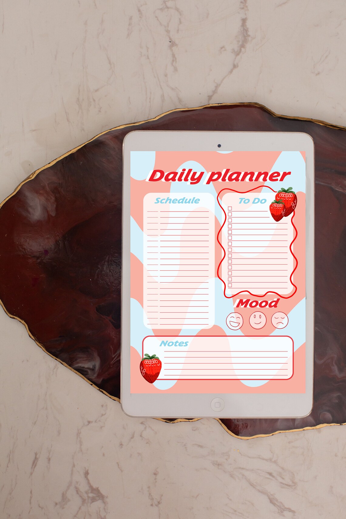 Cute Digital Planner Printable Pdf - Etsy