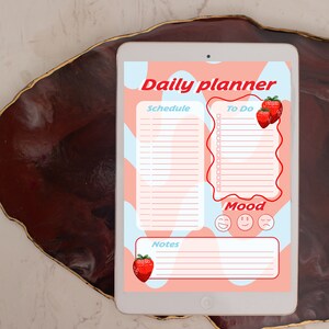 Cute Digital Planner Printable Pdf - Etsy