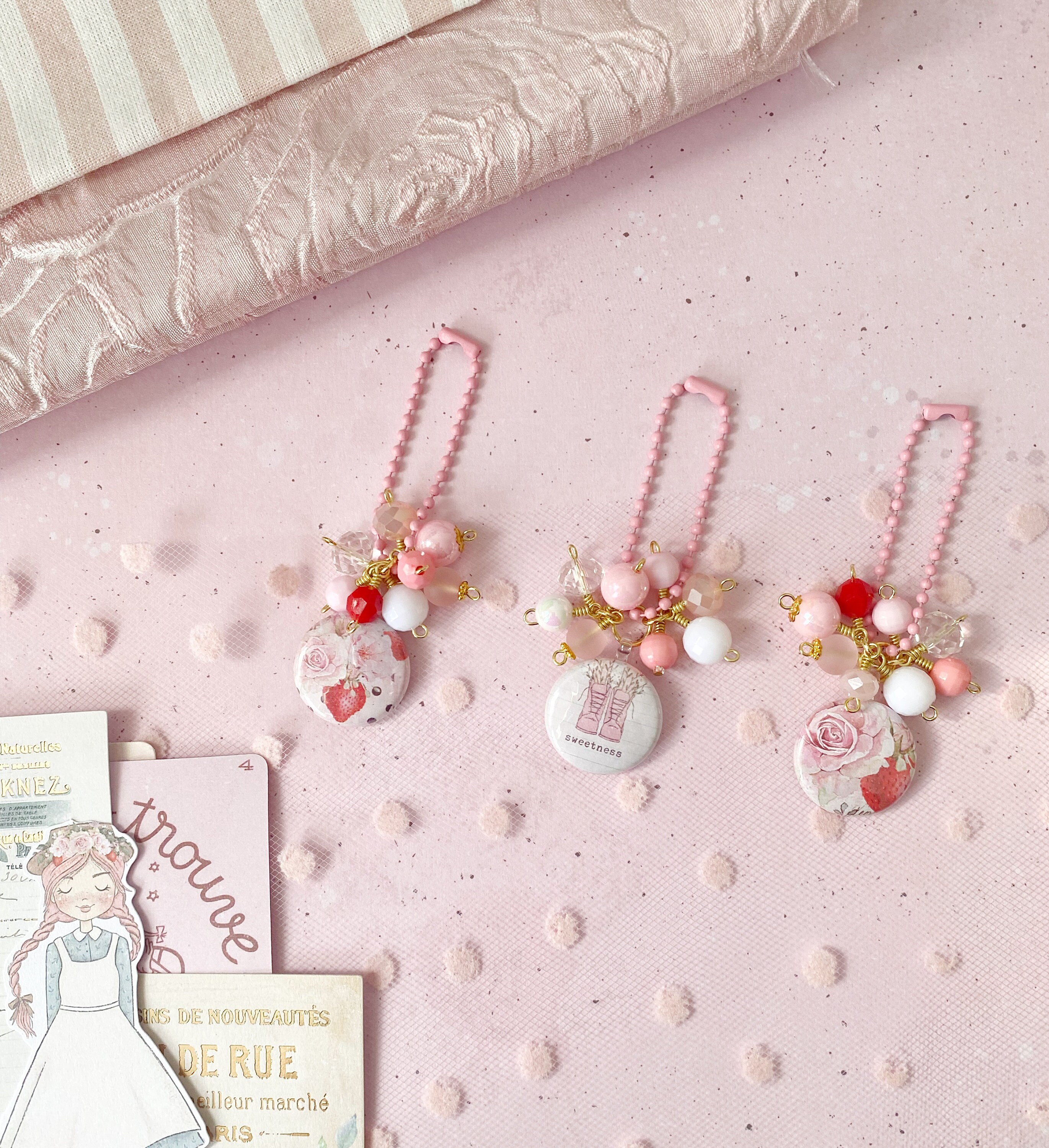FLAIRBUTTON CHARM DANGLE Planner Dangles Planner Charm - Etsy.de
