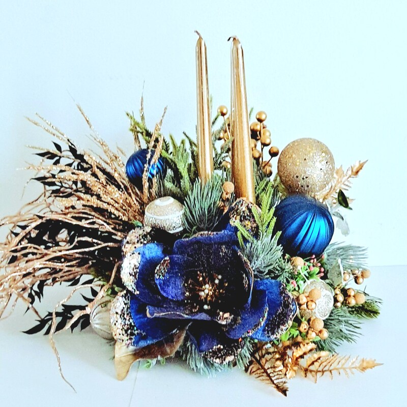 Navy Christmas Decor - Etsy