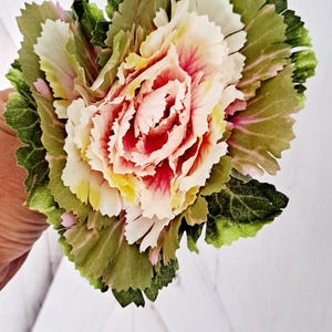Cabbage Rose Flower Stems, Cabbage, Cabbage Rose, Artificial Ornamental ...