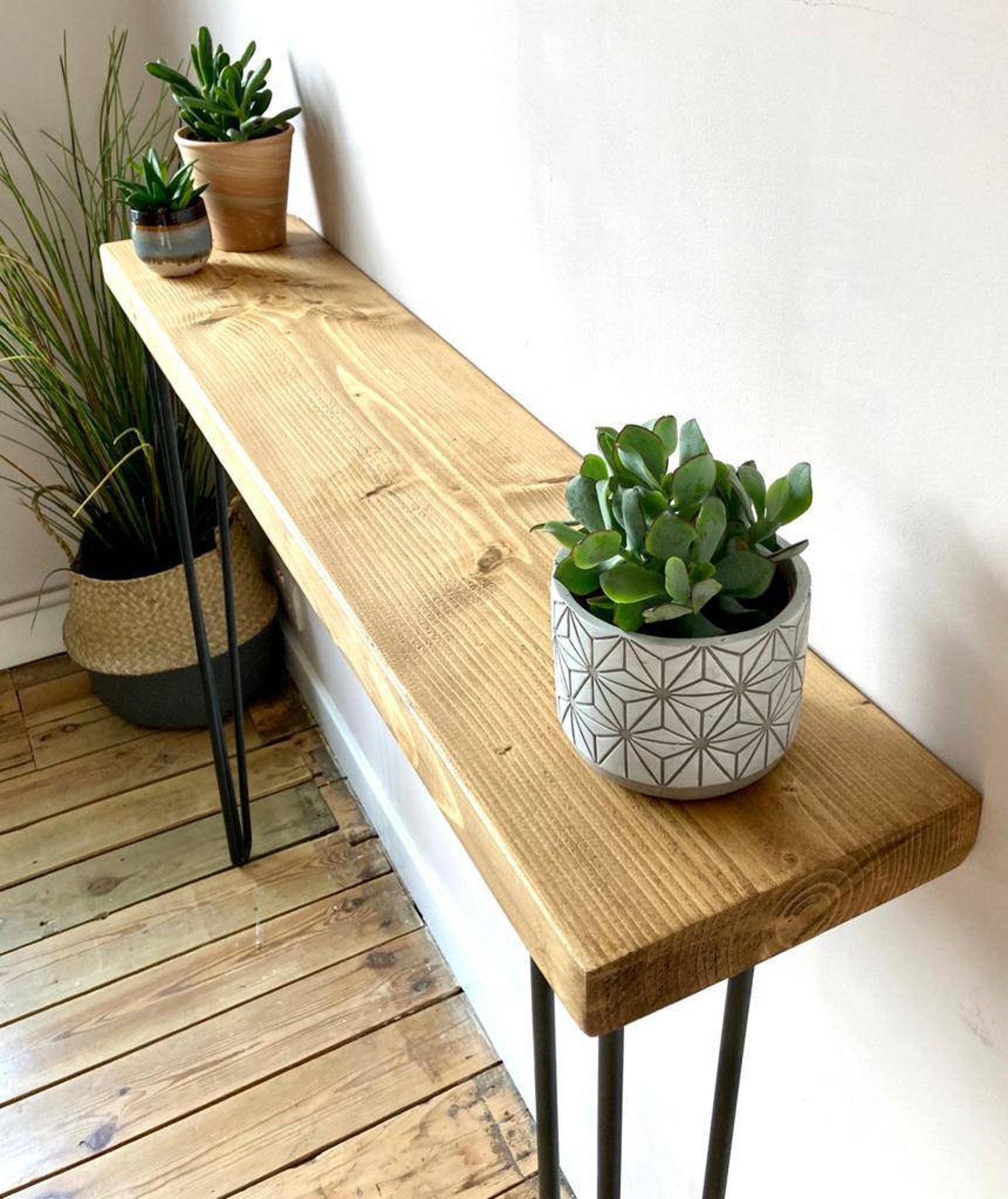 Radiator Shelf Console Table Narrow Table Hallway Table - Etsy UK