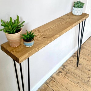 Radiator Shelf | Console Table | Narrow Table | Hallway Table | Table ...