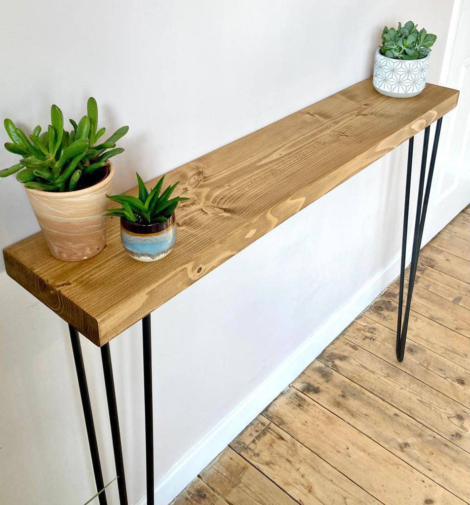 Radiator Shelf Console Table Narrow Table Hallway Table - Etsy UK