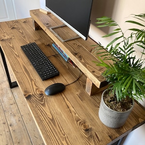 Rustic Office Desk | Industrial Desk | Computer Desk | Home Office Desk ...