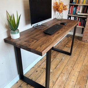 Rustic Desk | Wooden Desk | Industrial Desk | Computer Desk | Home ...