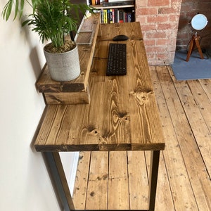 Rustic Office Desk | Industrial Desk | Computer Desk | Home Office Desk ...