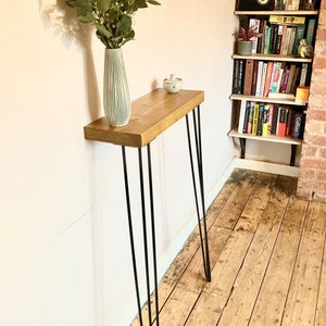 Console Table | Radiator Cover | Narrow Hallway Table | Radiator Shelf ...