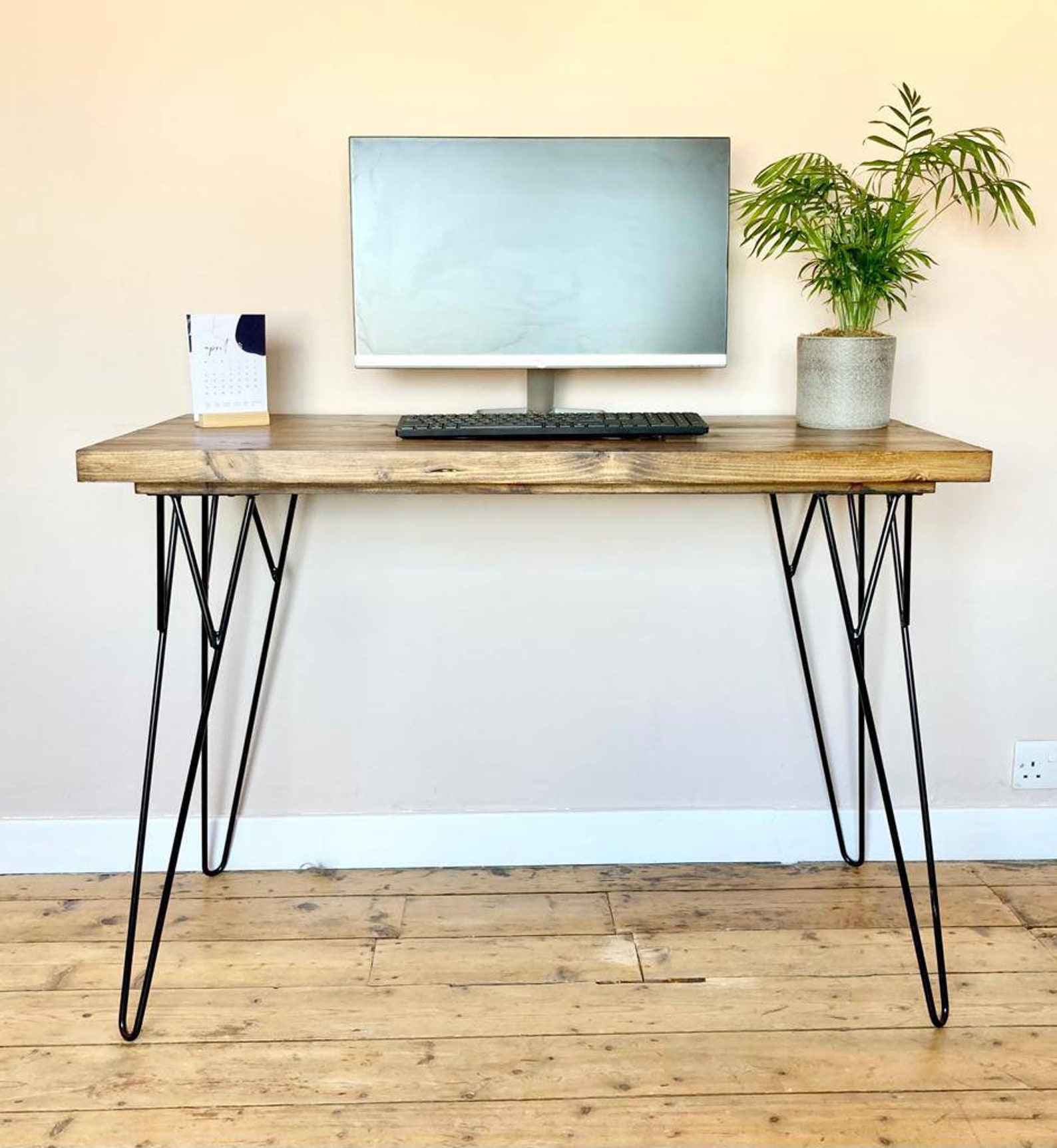 Hairpin Desk Computer Desk Office Desk Industrial Desk | Etsy