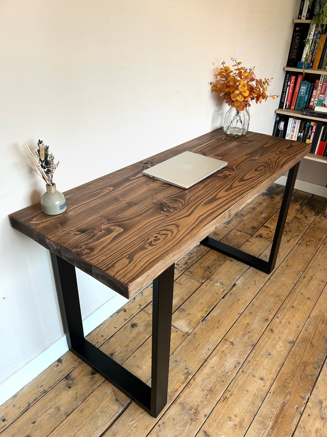 Wooden Desk | Industrial Desk | Computer Desk | Home Office Desk ...