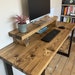 Rustic Office Desk | Industrial Desk | Computer Desk | Home Office Desk ...