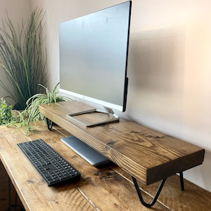 Monitor Stand | Desk Organiser | Monitor Riser | Laptop Stand | Desk ...