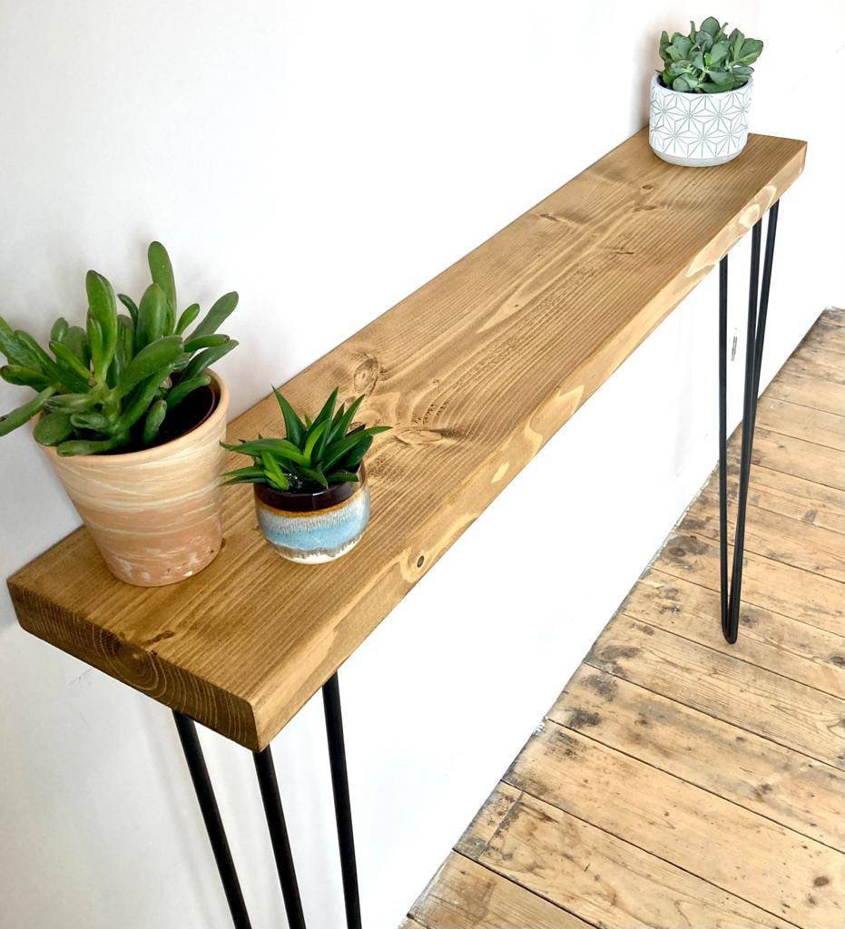 Radiator Shelf Console Table Narrow Table Hallway Table - Etsy UK
