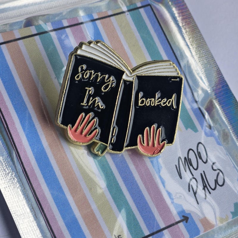 Book Pin - Etsy UK