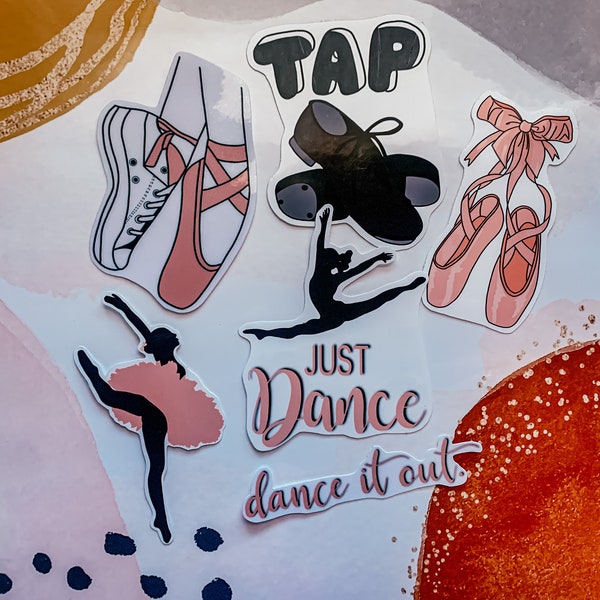 Dance Stickers - Etsy