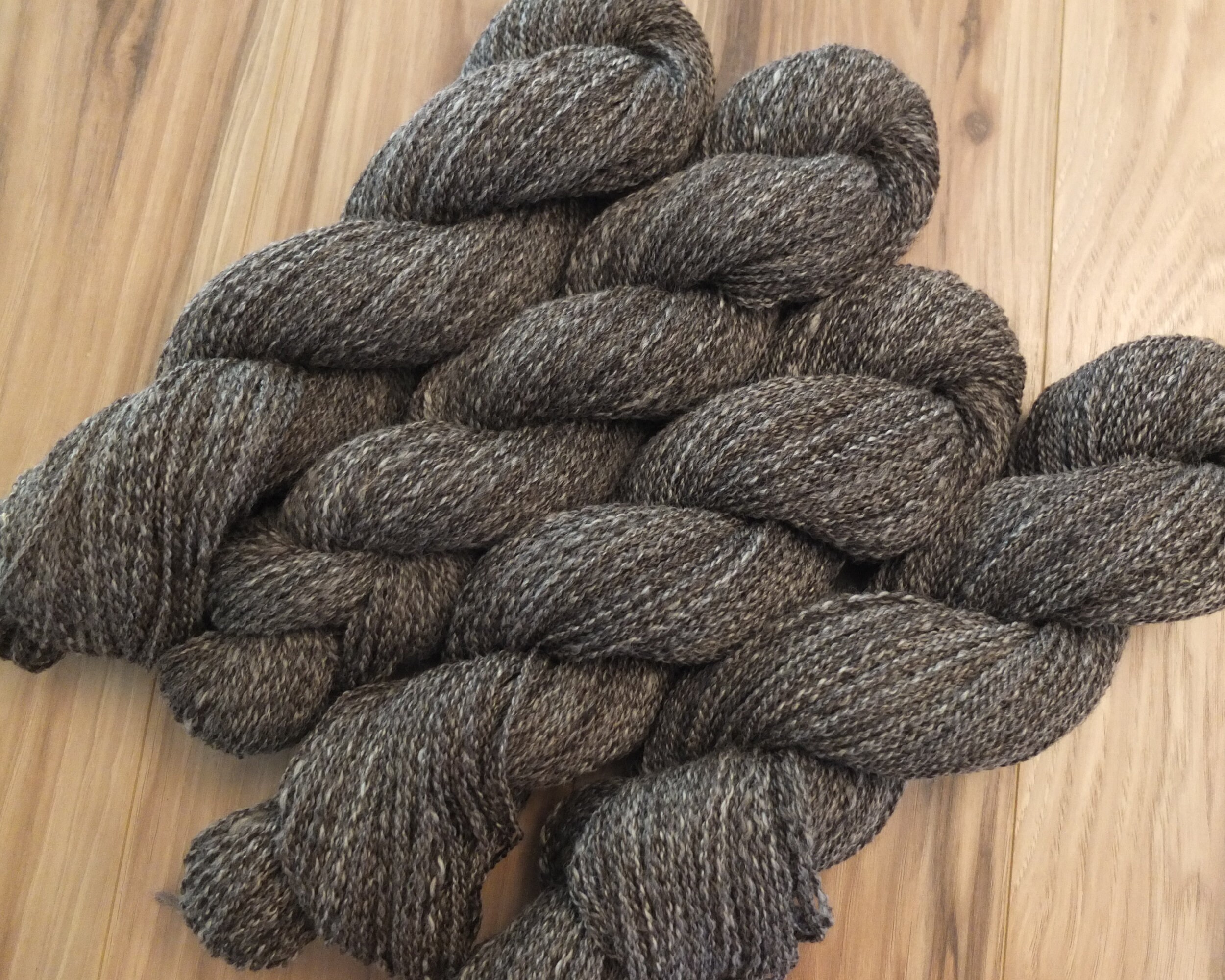 Limited Edition CVM Farm Yarn Natural Heather Sego Fibers Moab Salt ...