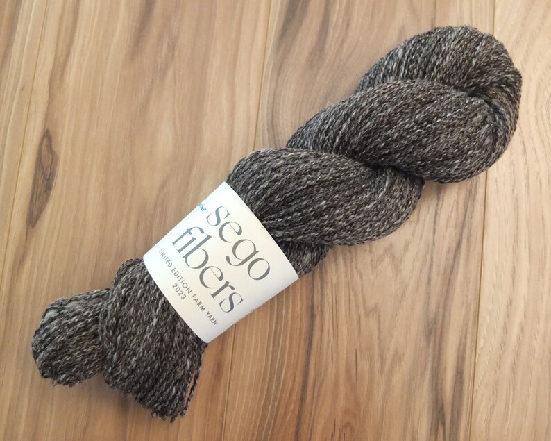 Limited Edition CVM Farm Yarn Natural Heather Sego Fibers Moab Salt ...