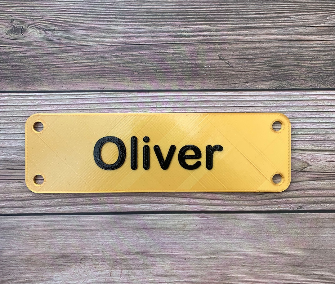 Dog Crate Name Plate, Dog Kennel Sign, 3D Printed Dog Crate Name Plate ...
