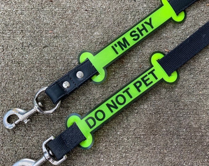I'm Shy Leash Sleeve, Do Not Pet Dog Leash Sleeve, Dog Harness ...
