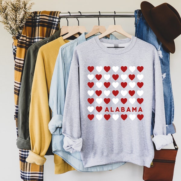 Alabama Heart - Etsy