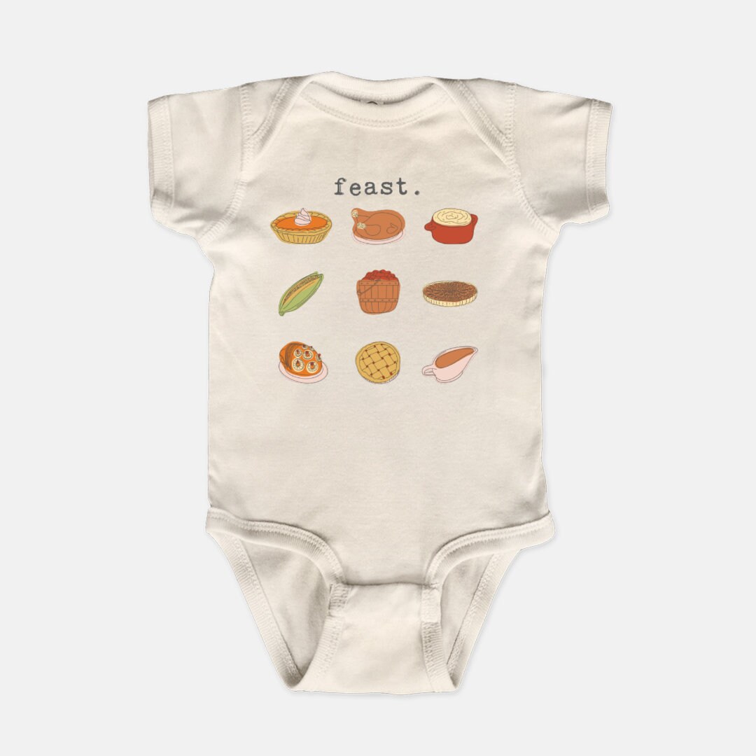 Feast Baby, Thanksgiving, Christmas, Holiday, Infant, 6 Month, 12 Month ...