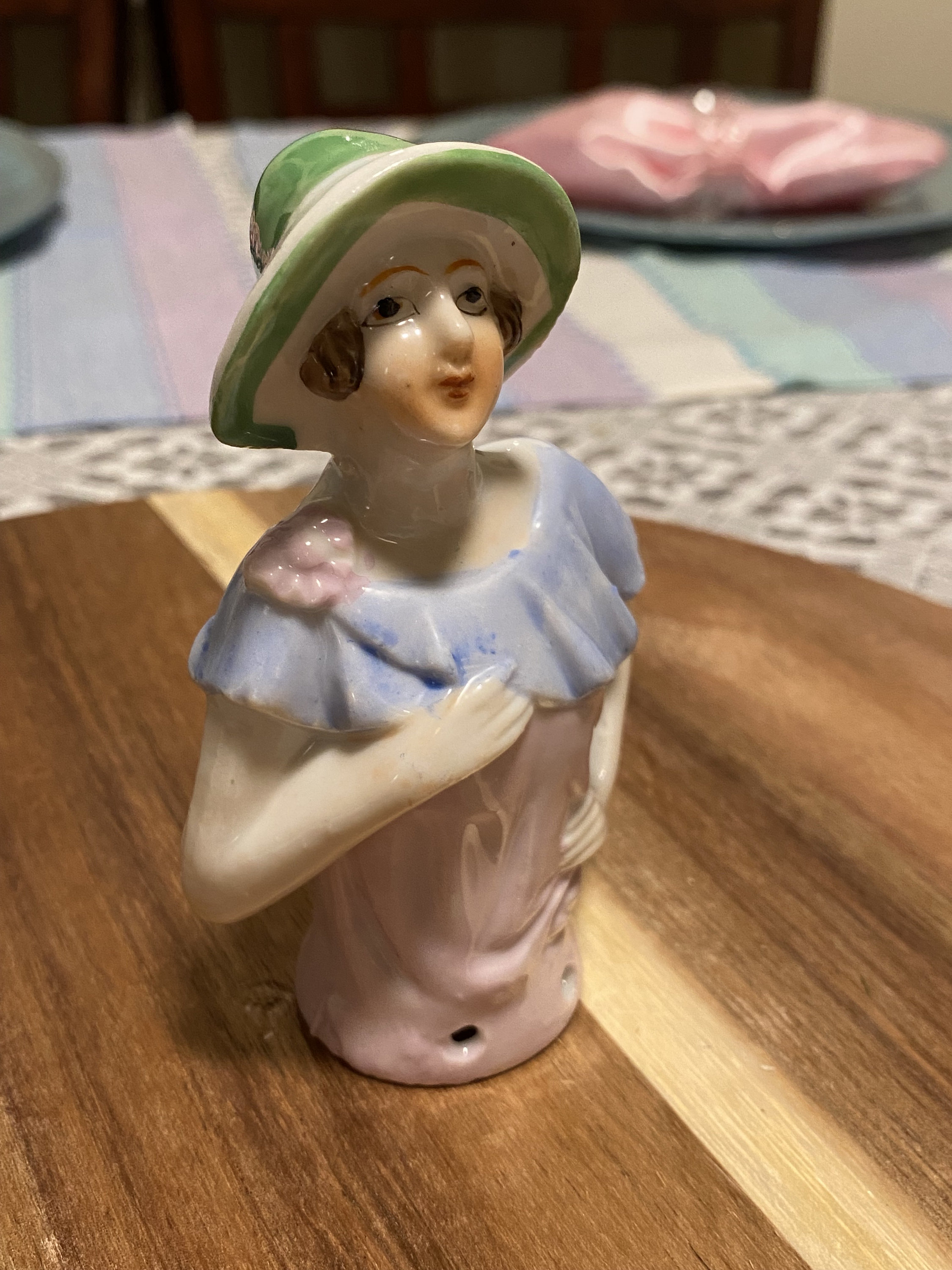 Vintage 1920’s Porcelin Half Doll - Etsy
