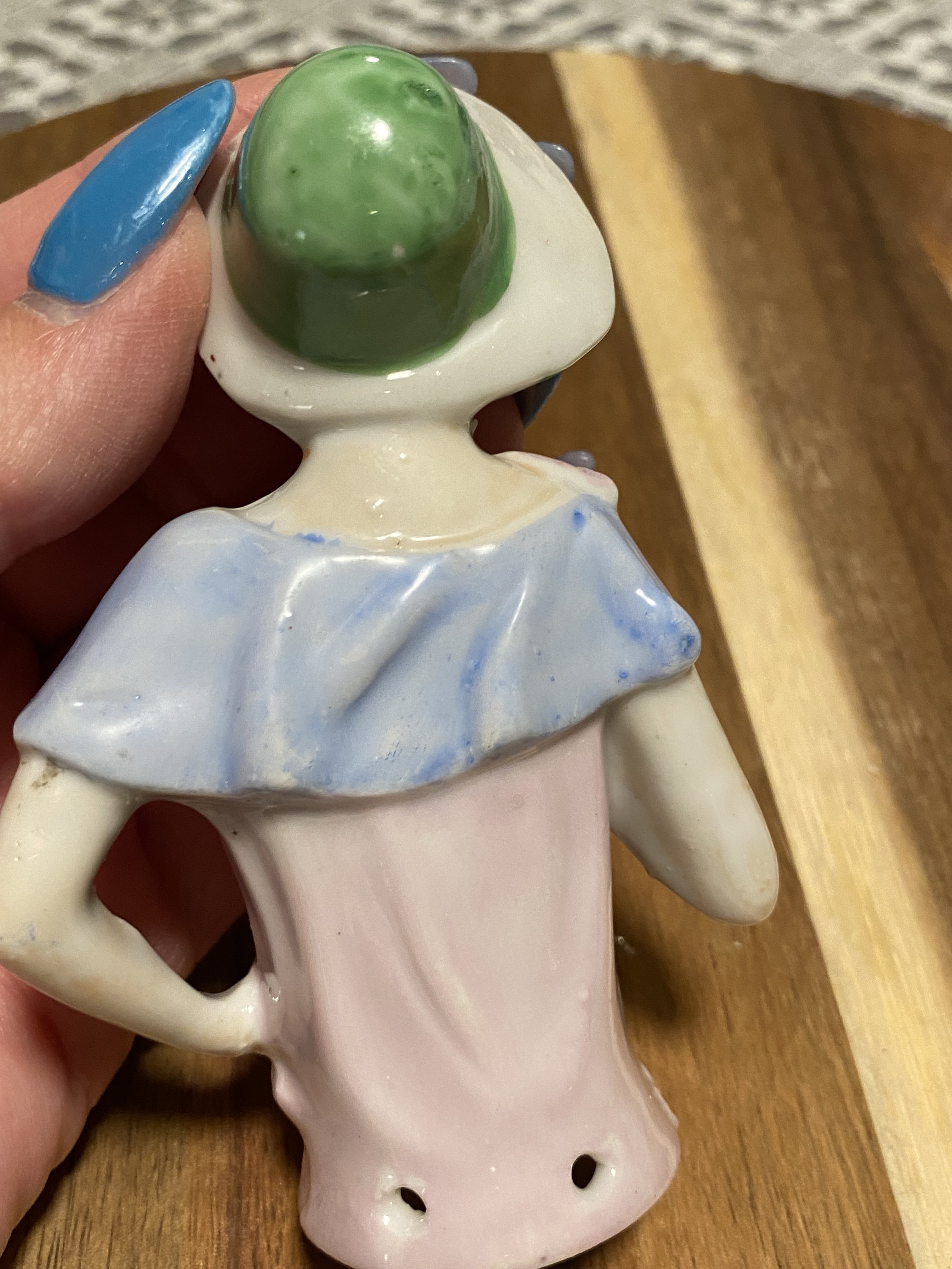 Vintage 1920’s Porcelin Half Doll - Etsy
