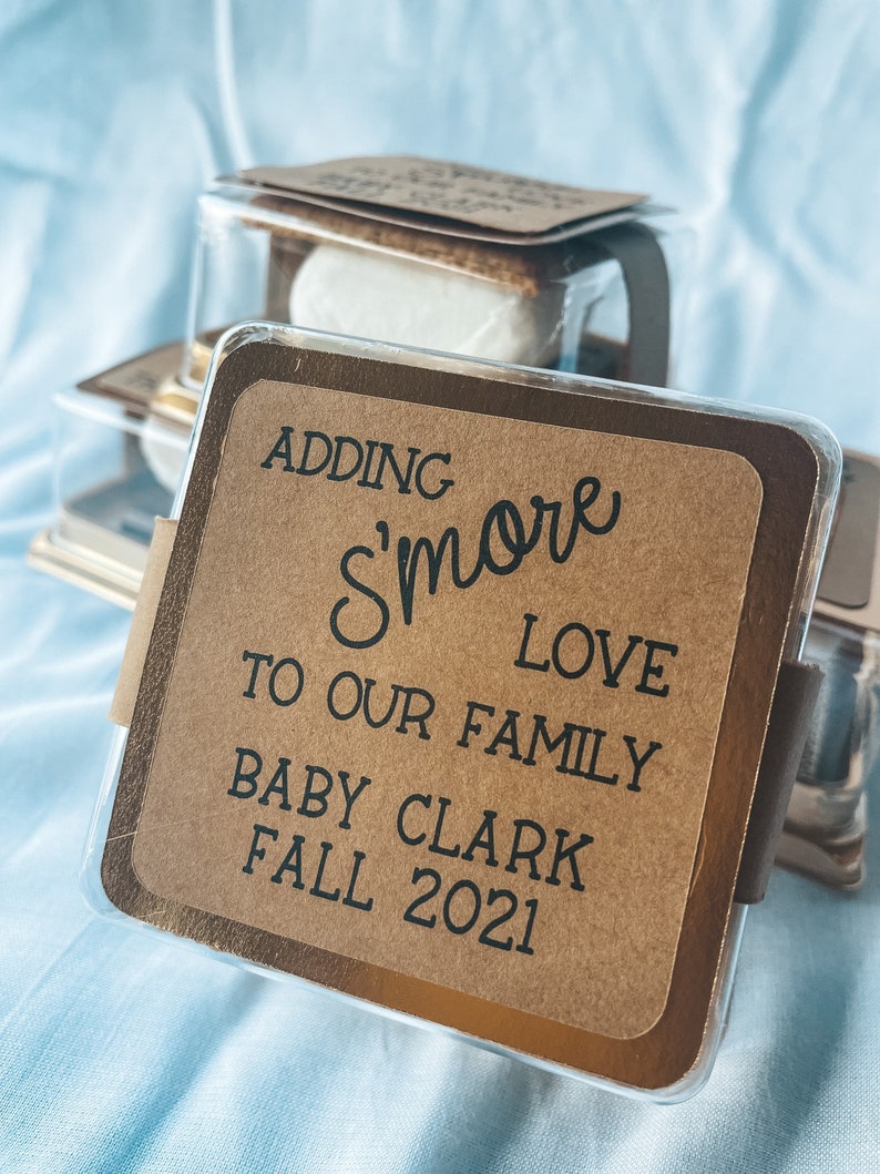 Baby Shower Smores Kit Gender Reveal Favors Smores - Etsy