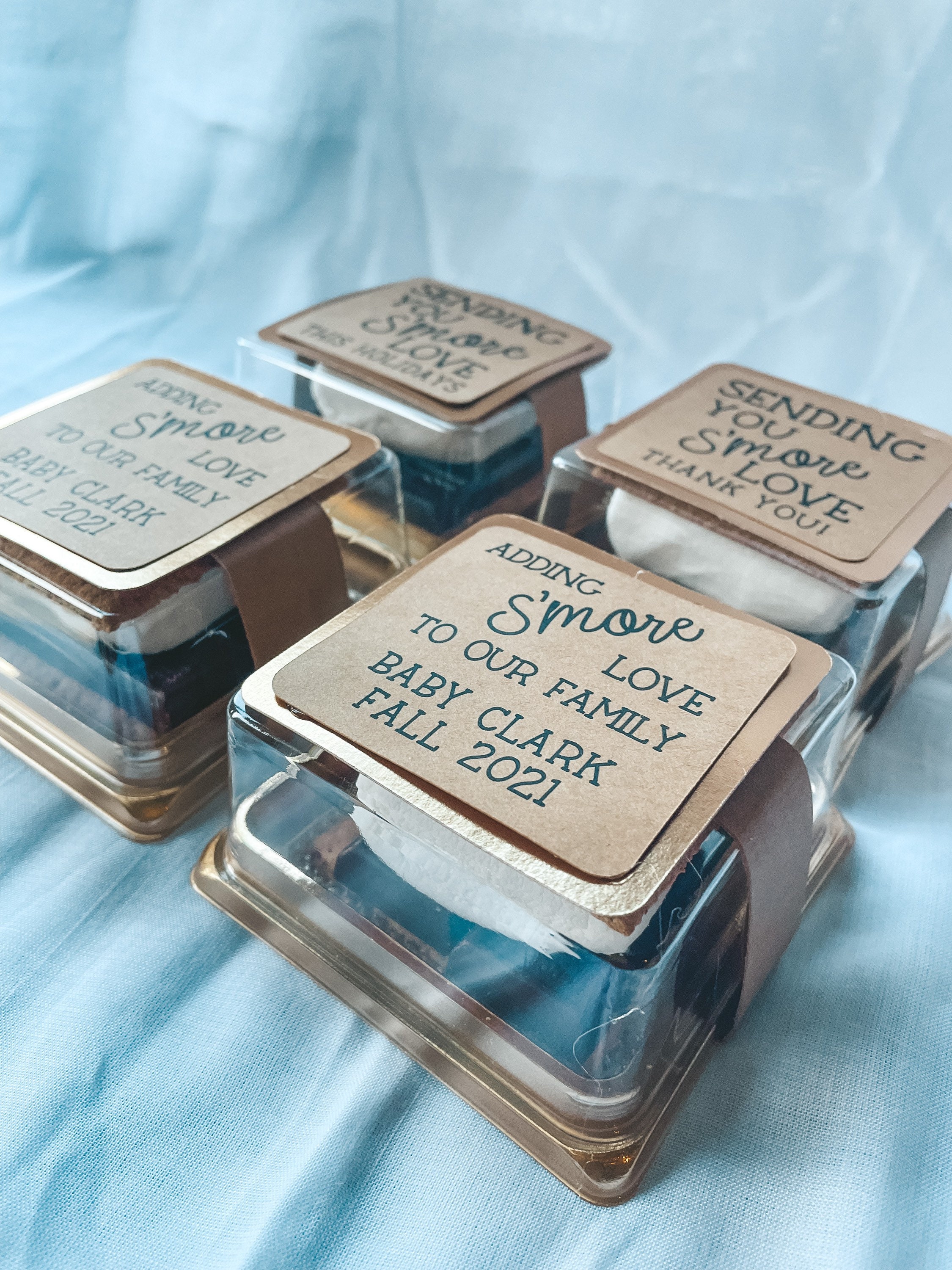 Baby Shower Smores Kit Gender Reveal Favors Smores - Etsy