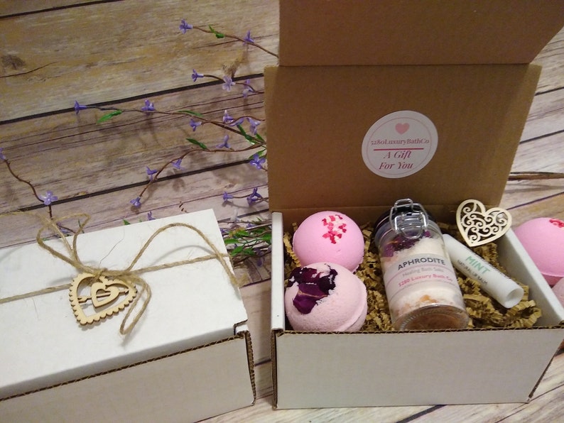 Mini Spa Gift Set Mothers Day Bath Gift Set 4pc Spa Gift Set - Etsy