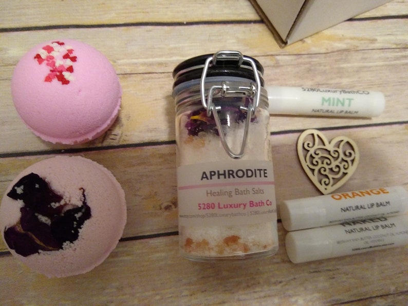 Mini Spa Gift Set Mothers Day Bath Gift Set 4pc Spa Gift Set - Etsy