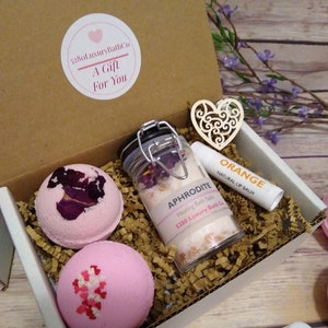 Mini Spa Gift Set Mothers Day Bath Gift Set |4pc Spa Gift Set ...
