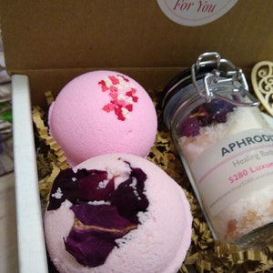 Mini Spa Gift Set Mothers Day Bath Gift Set |4pc Spa Gift Set ...