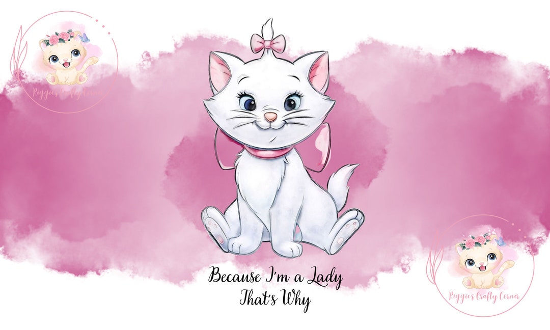 Marie SVG| Because I'm a Lady SVG| Libbey Cup Wrap | SVG File - Etsy