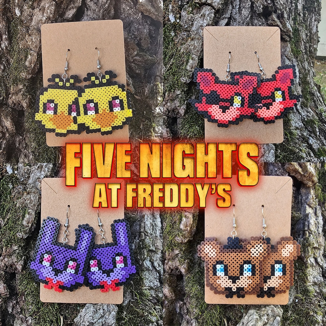 Five Nights at Freddy's FNAF Plushie Freddy Fazbear Chica Bonnie Foxy ...