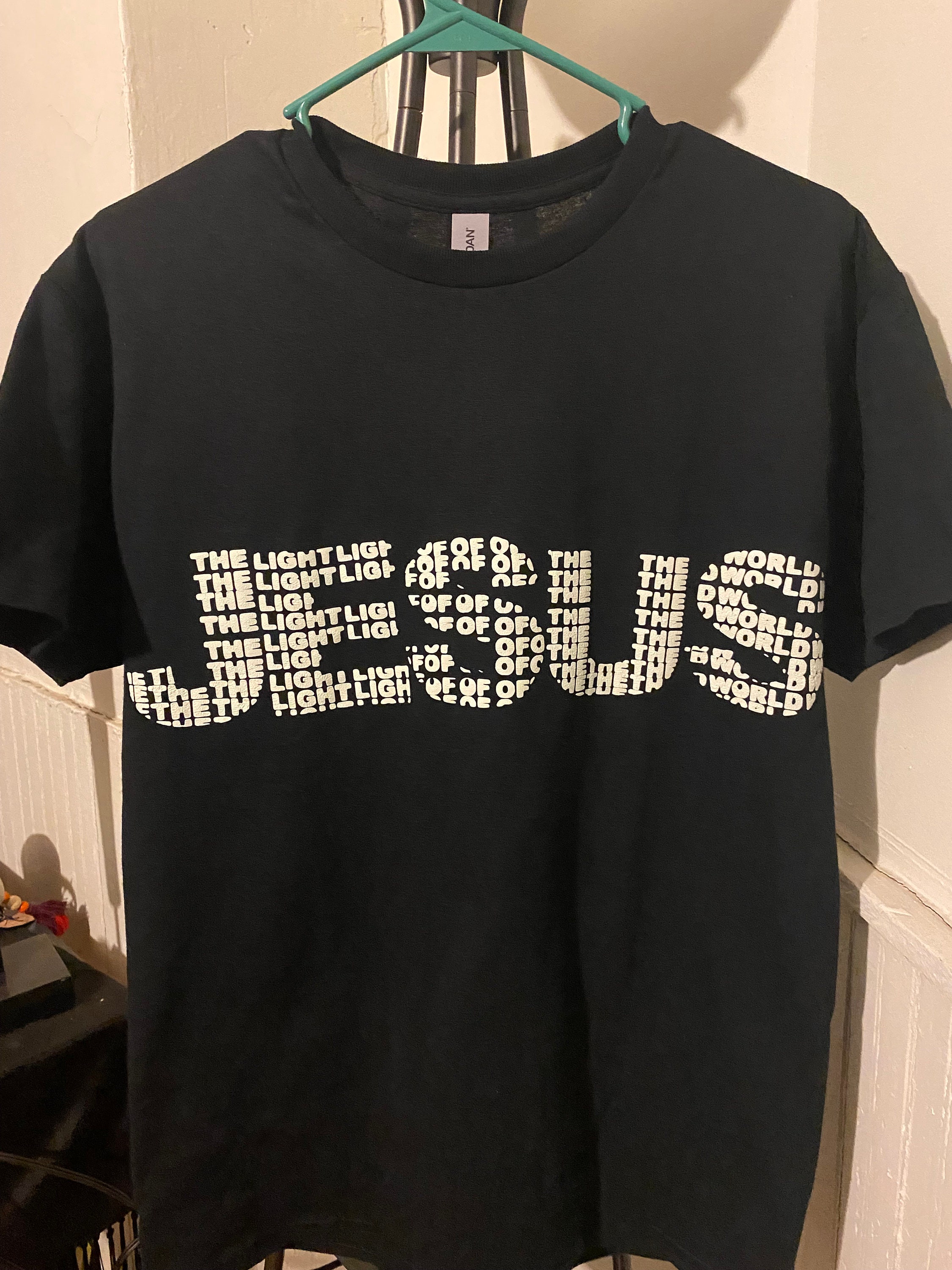 Jesus: the Light of the World Glow in the Dark Shirt - Etsy